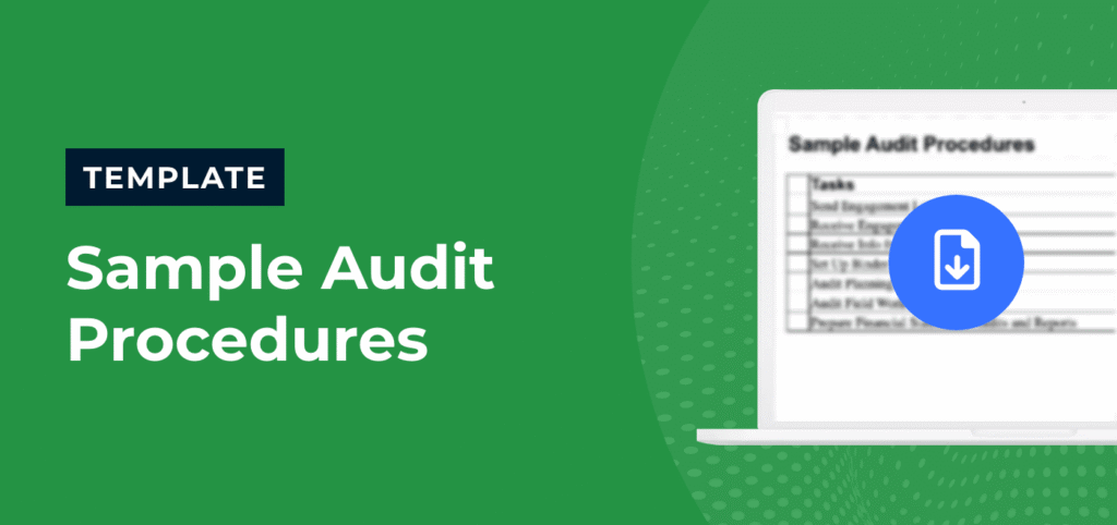 Free Sample Audit Procedures Checklist Template | Financial Cents