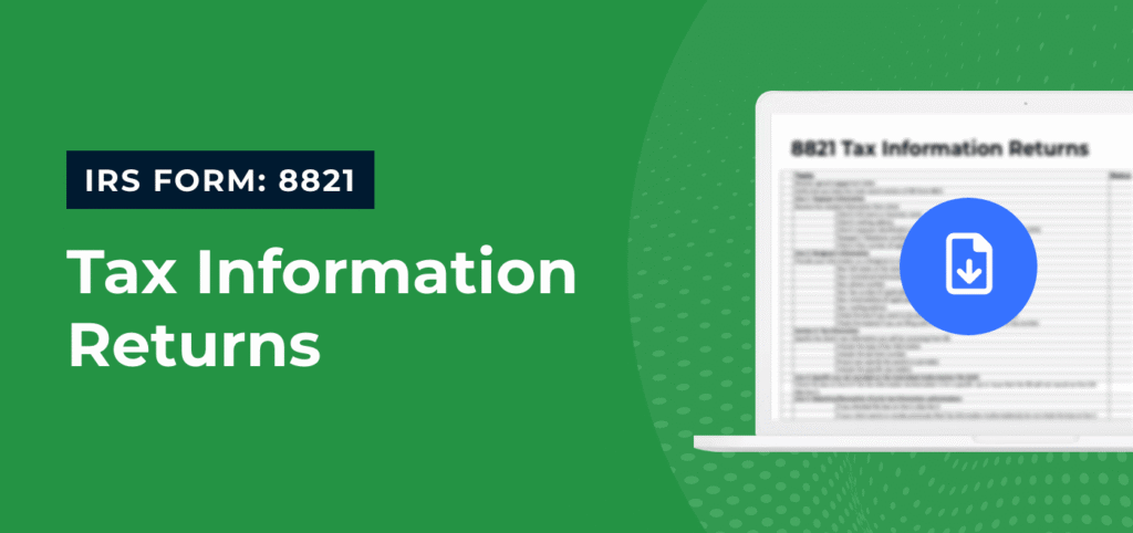 IRS Form 8821 Tax Information Returns Checklist Template | Financial Cents