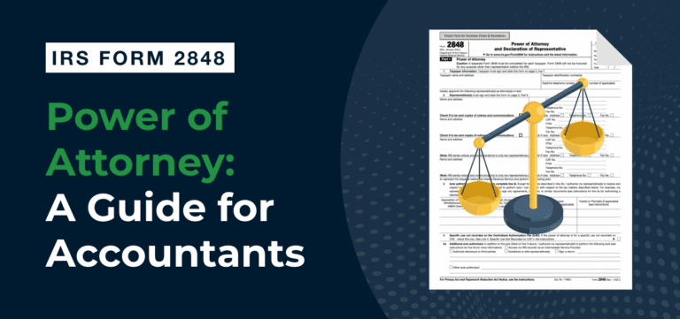 IRS Form 2848 - Power Of Attorney: A Guide For Accountants