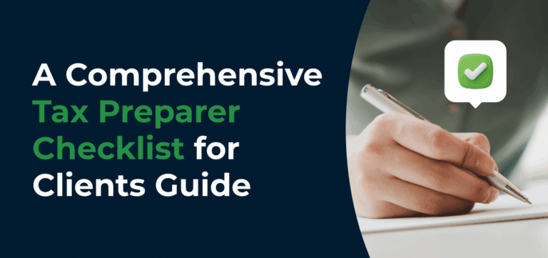 A Comprehensive Tax Preparer Checklist For Clients