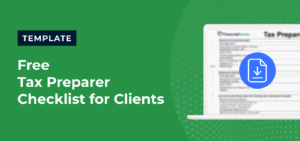 Free Tax Preparer Checklist Template For Clients | Financial Cents