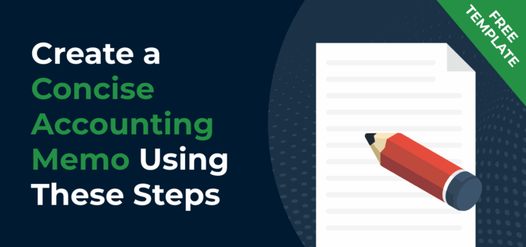How To Create A Concise Accounting Memo Using These Steps (+ Free Template)