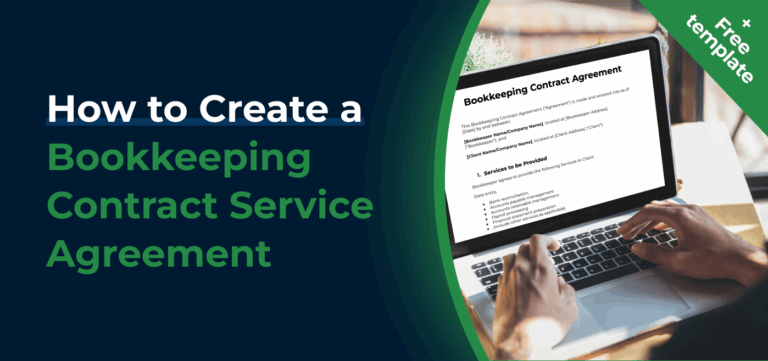 How To Create A Bookkeeping Contract Agreement (+Free Template ...