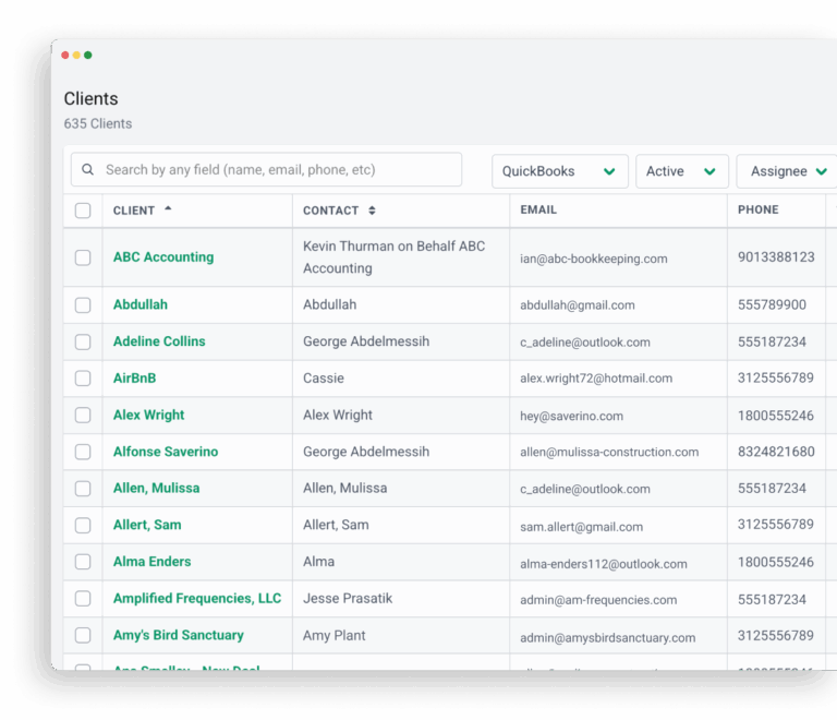 Accounting Firm CRM Software