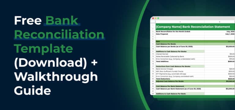 Free Bank Reconciliation Template Excel (+Google Sheets)