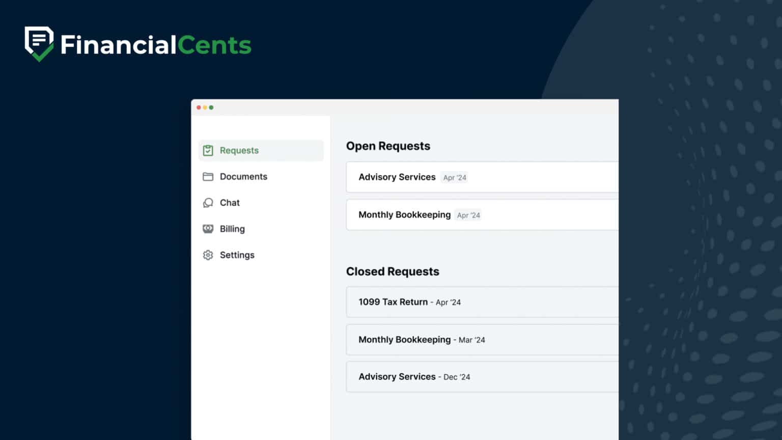 Accounting Client Portal | FC For Clients | Financial Cents