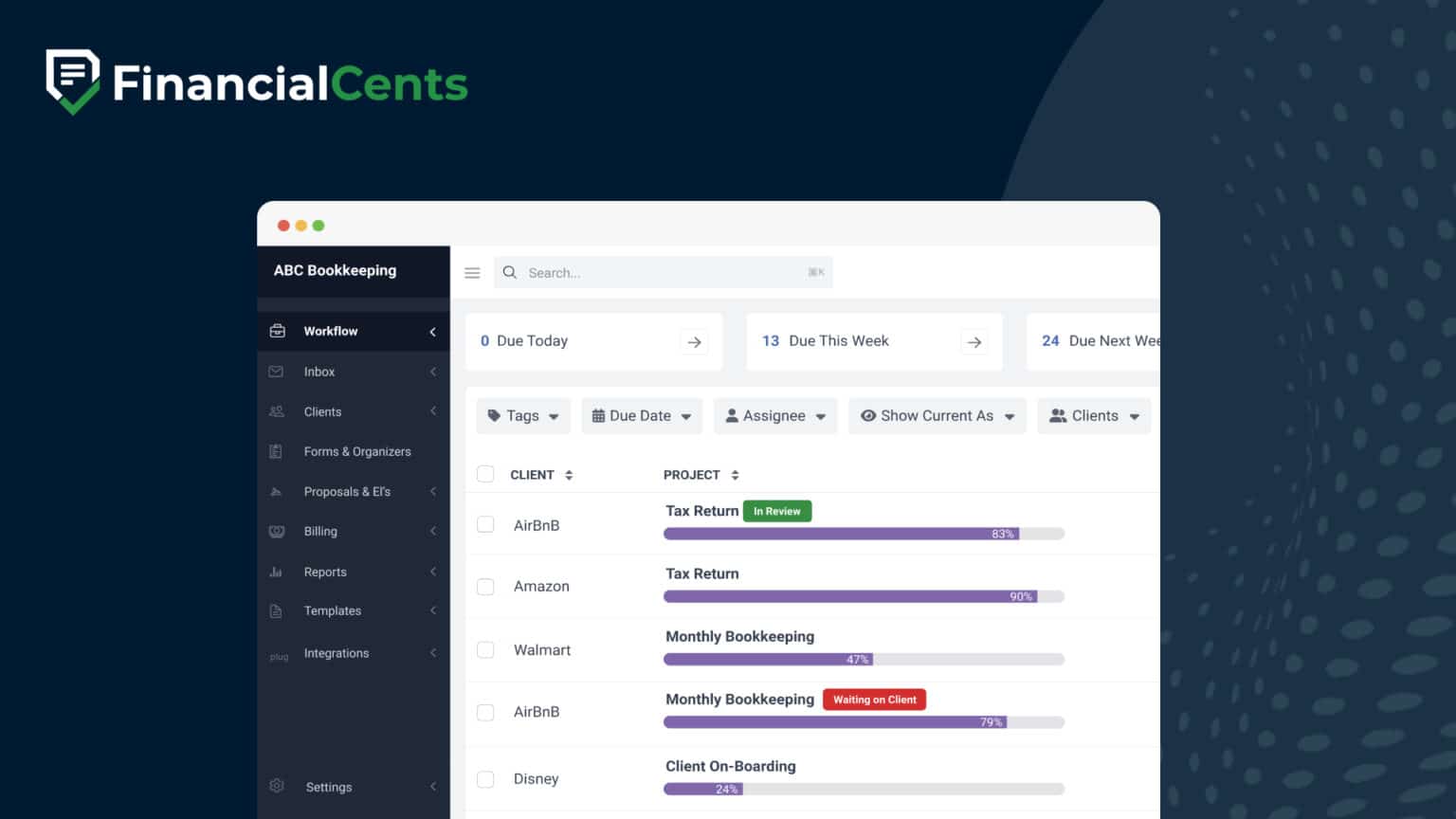 Accounting Workflow Software | Financial Cents