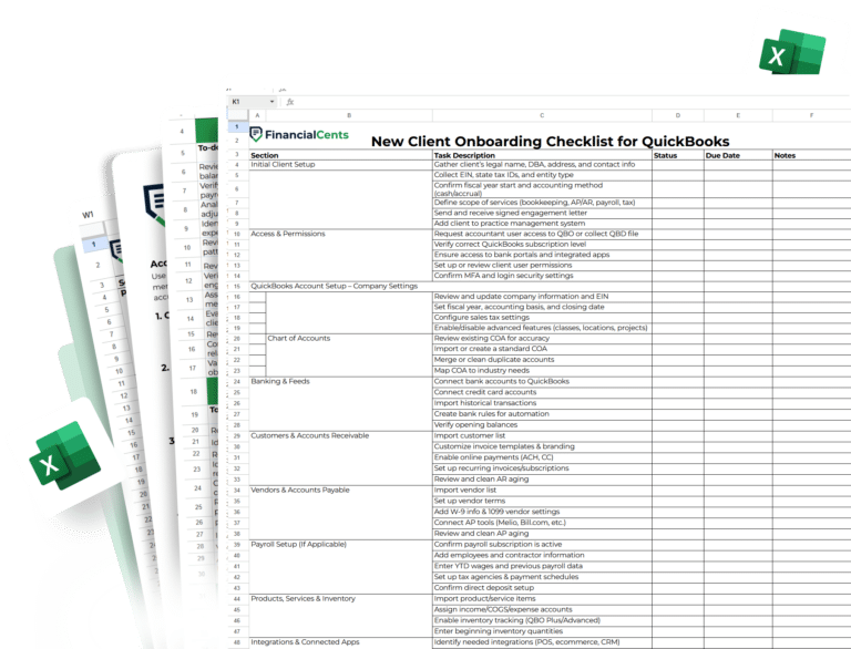 Templates Bundle For Admin & Ops Teams In Accounting